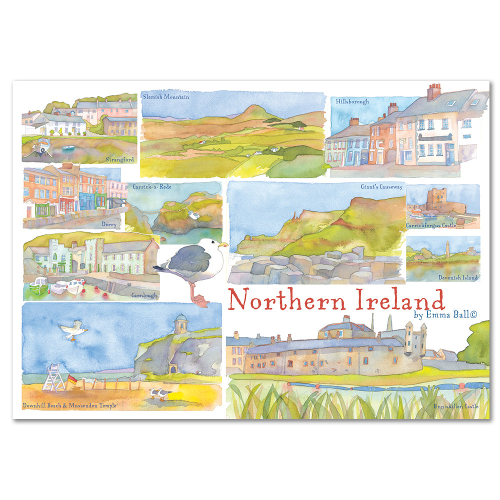 Northern ireland Postcard – FolkloreYarns